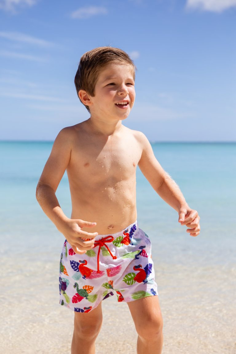 KIDS SWIMWEAR LOCAL Dodo tropical - Aqua Swimwear