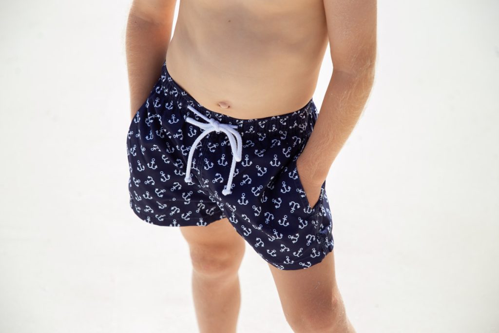 KIDS SWIMWEAR CLASSIC Stars Coral - Aqua Swimwear