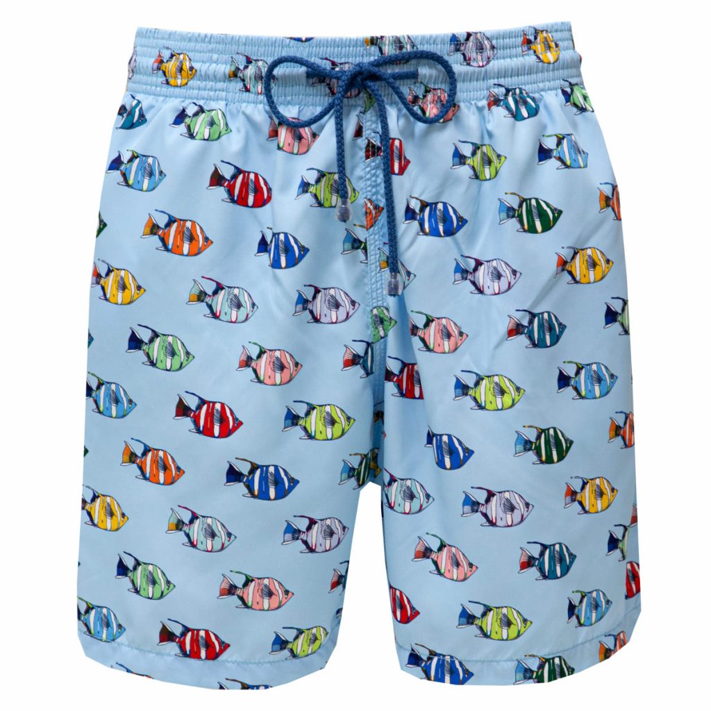 MEN SWIMWEAR CLASSIC Fish blue - Aqua Swimwear